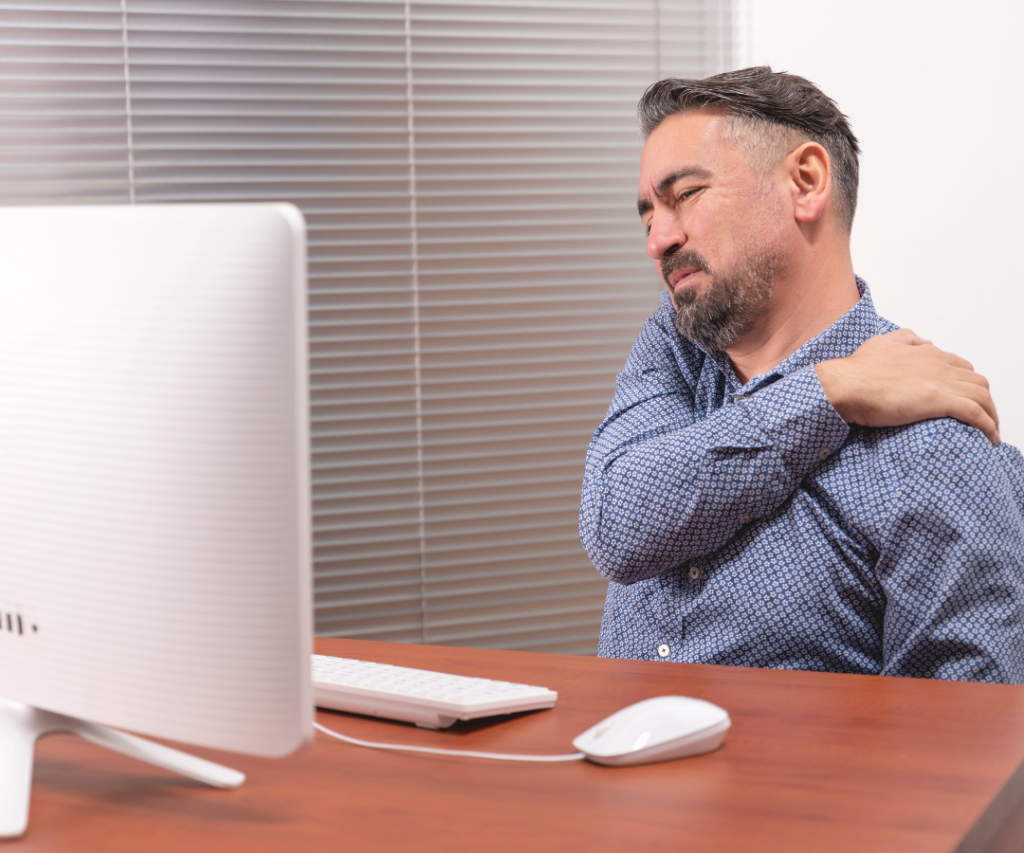 How to Stop Neck and Shoulder Pain When Working from Home - Ergohealth
